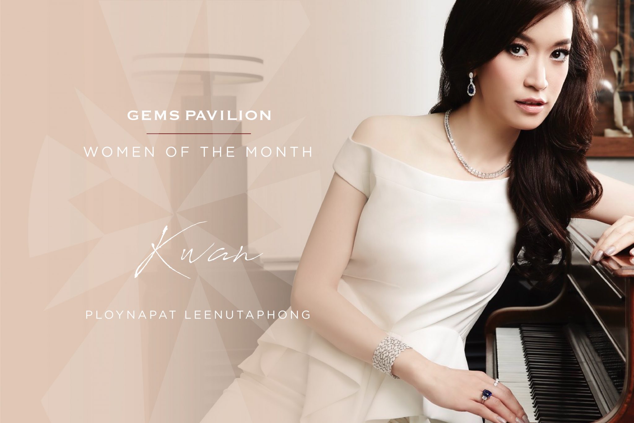 Women of the Month : “Kwan” Ploynapat Leenutaphong – Gems Pavilion