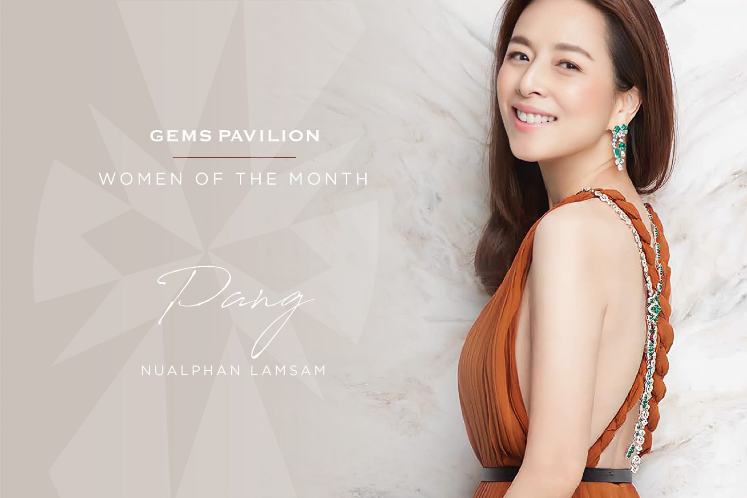 Women Of The Month : “Pang” Nualphan Lamsam – Gems Pavilion